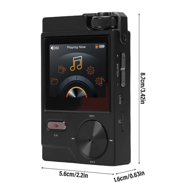 HIFI MP3 PLAYER 64GB DSD/FLAC Lossless Portable Audio Player DSD256 £64 ...