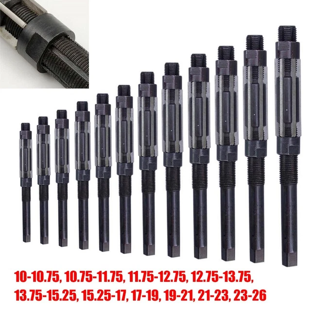 METAL HOLE PROCESSING Adjustable Hand Reamer 6 Blades Design Metal Hole ...