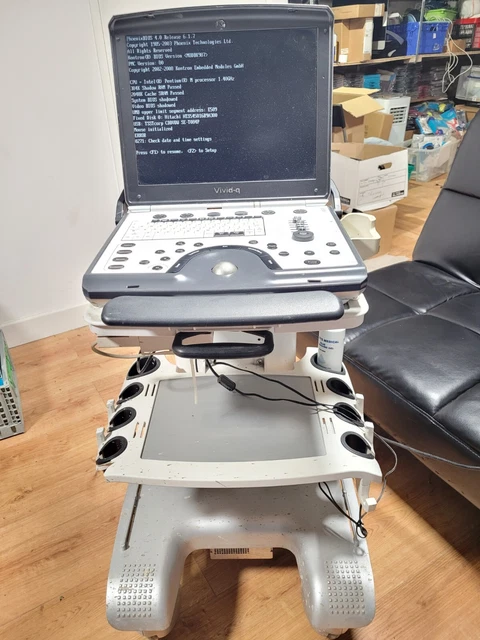 VIVID I PORTABLE Ultrasound Device Machine with GE cart (Untested) £ ...