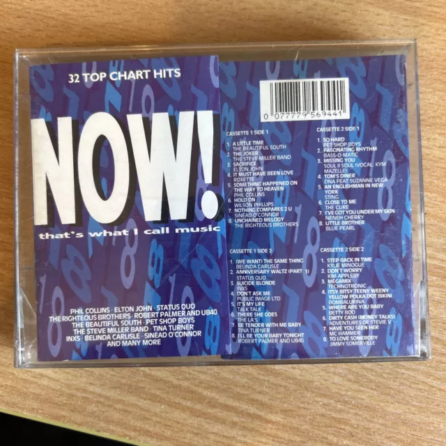 Now Thats What I Call Music 18 Original Double Cassette Album 1990