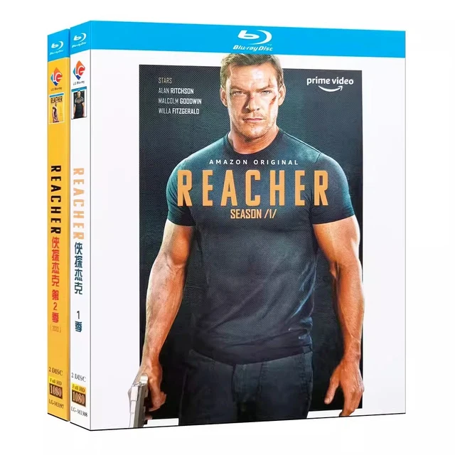 REACHER SEASON 1-2 BD TV Series Blu-Ray 4 Discs New Boxed English EUR ...