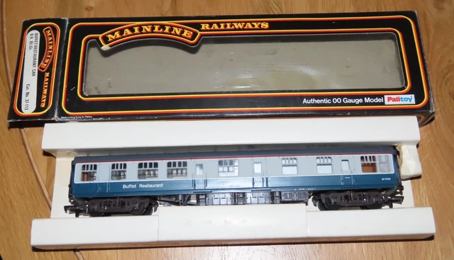 MAINLINE BR BLUE Buffet Restaurant Car RB Coach M1709 OO Gauge 37-113 £ ...