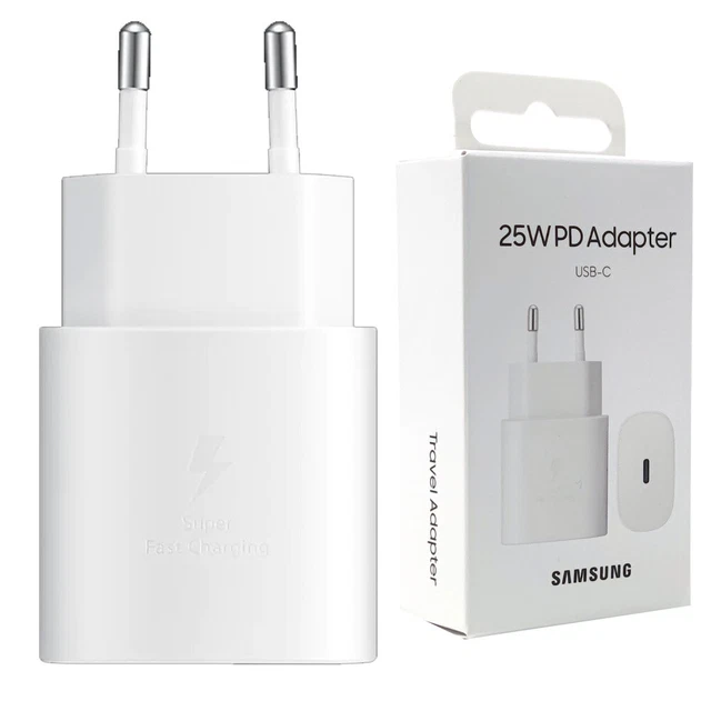 Charger Usb C 25w Pd Samsung Original For Galaxy S21 Plus Ep Ta800