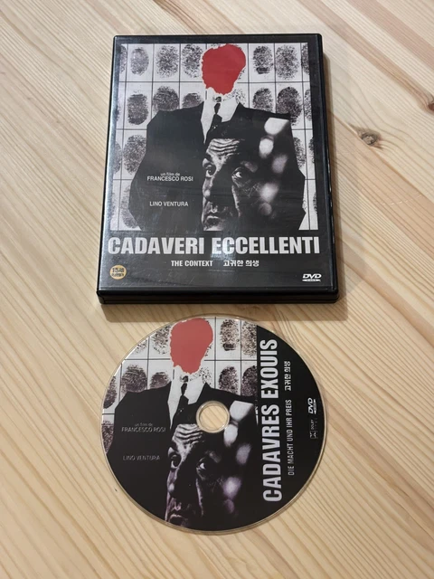 ILLUSTRIOUS CORPSES - 1976 Italian crime serial killer mystery thriller ...