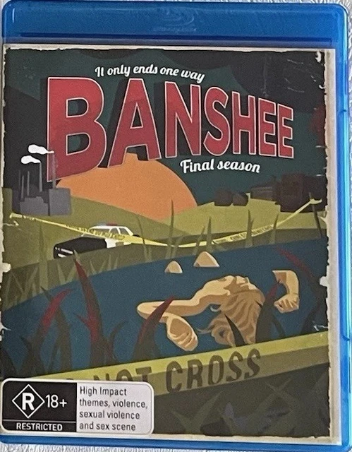 BANSHEE FOURTH & Final Season 4 - Crime ACTION TV Series Blu-ray (3 ...