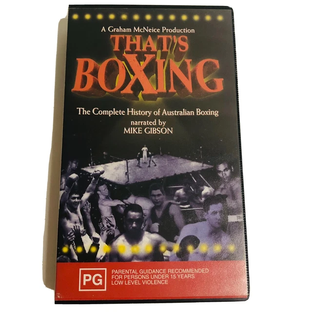 THAT’S BOXING VHS Narrated by Mike Gibson Rare Collectors Item - Graham ...