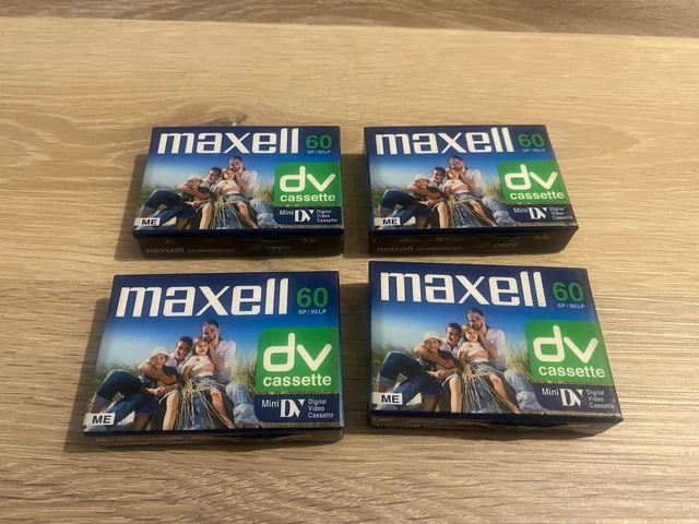 MAXWELL DV CASSETTE 60 Sp / 90 Lp. Quantity x4. NEW/SEALED. £10.99 - PicClick UK