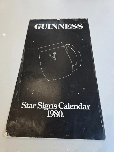 1980 VINTAGE GUINNESS Star Signs calendar - collectable £10.80 ...