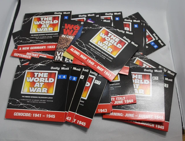 DAILY MAIL &THE World At War" WW11 - Complete 26 DVD Collection ...