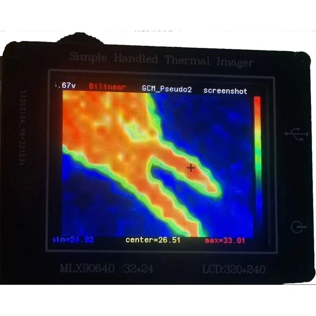 PORTABLE THERMAL IMAGING Camera Accurate Temperature Detection and ...