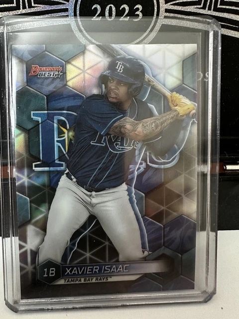 PROSPECT RÉFRACTEUR XAVIER Isaac 2023 Bowman's Best #TP-2 Tampa Bay Rays EUR 2,21 - PicClick FR