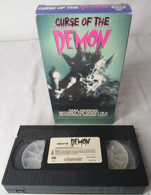 CURSE OF THE Demon Horror Goodtimes VHS 1988 VG Condition ⚡️FAST SHIP⚡ ...
