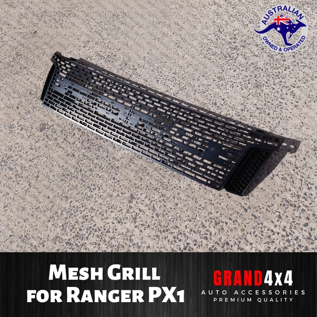 FRONT MESH GRILL for Ford Ranger PX1 2011 2012 2013 2014 2015 Grille ...