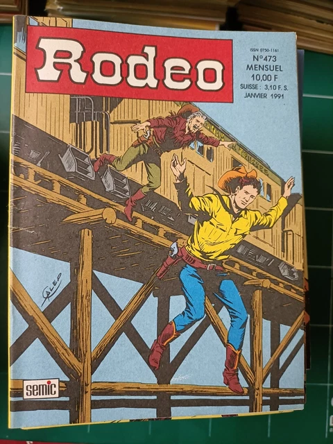 RODEO N° 473 / Janvier 1991 / TBE / LUG EUR 6,00 - PicClick FR