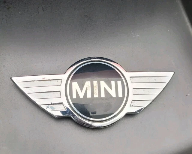 MINI COOPER ONE R55 R56 R57 LCI Embleme Logo Chrome Avant EUR 19,99 ...