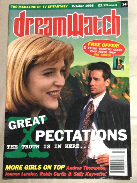 DREAMWATCH MAGAZINE #14 The X-Files Mulder & Scully Star Trek 1995 NEW ...