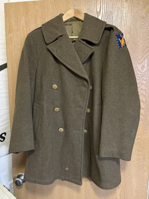 WW2 US ARMY Air Corps AAF Rare Named Uniform Coat £88.83 - PicClick UK