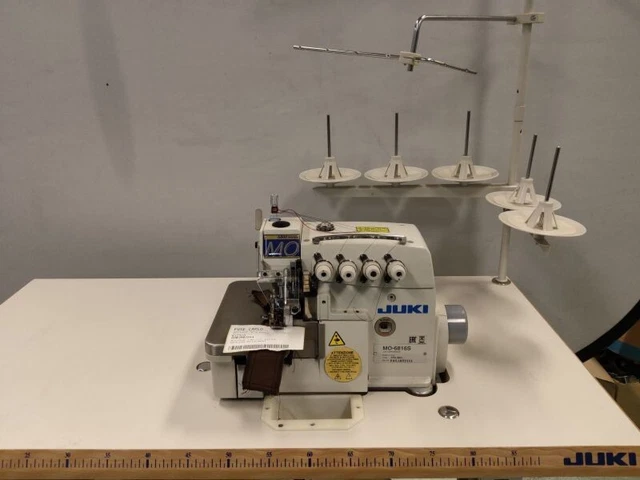 JUKI MO-6816S INDUSTRIAL Overlock 5 Thread Servo Motor Complete with ...