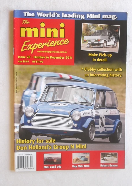 2011 AUSTRALIAN MINI Magazine Don Holland Racing Mini Moke Ute Dinky ...