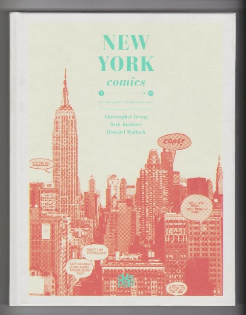 BD NEW-YORK COMICS visite guidée capitale des comics Irving Illustré ...