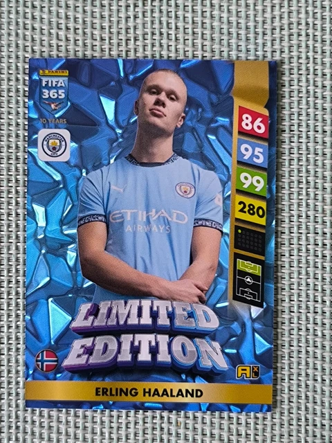 FIFA 365 ADRENALYN XL 2025 Limited Edition Karte • Erling Haaland ...