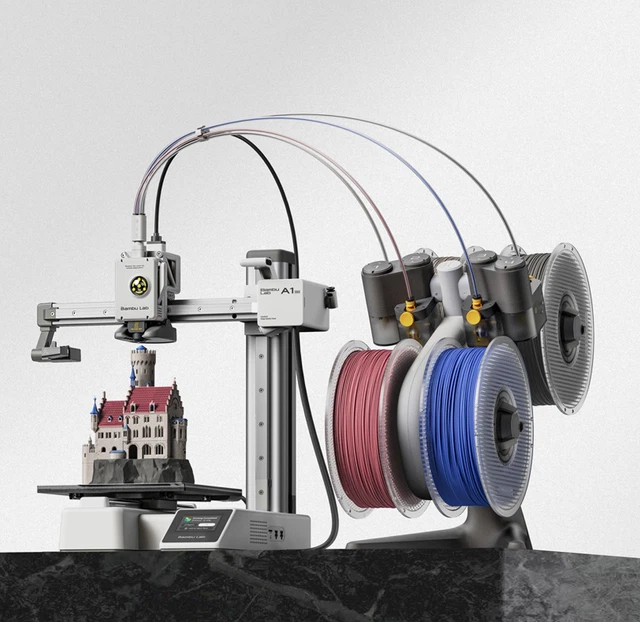BAMBU LAB A1 Mini High-Speed Multi-color 3D Printer A1 Mini Combo $686. ...