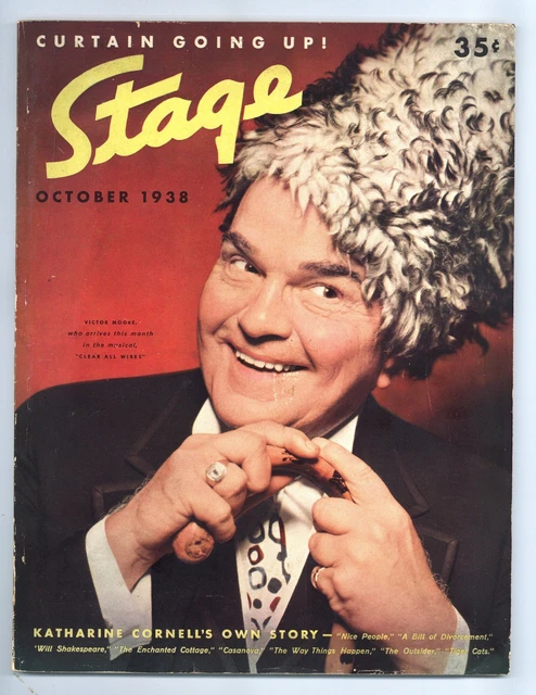STAGE MAGAZINE VOL. 16 #1 FN 1938 £70.53 - PicClick UK