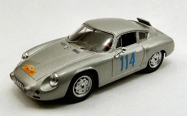 PORSCHE ABARTH #114 Retired Tour De Corse 1960 Bouchet / Mairesse 1:43 ...