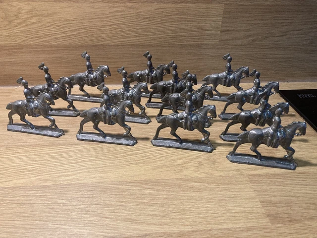 13 X UNPAINTED Lead Metal Cavalry Soldier On Horseback £31.87 - PicClick UK