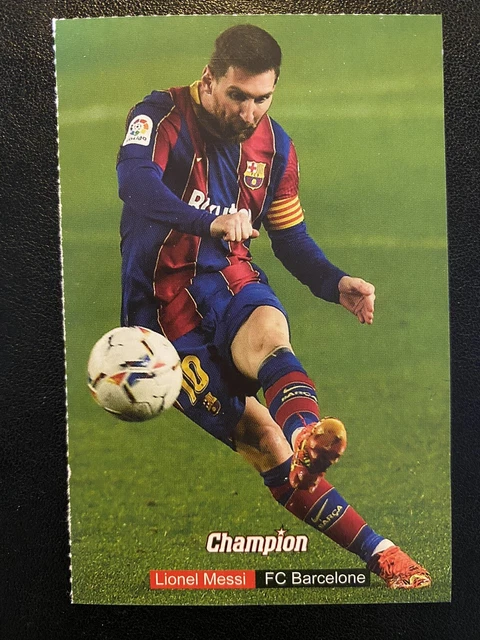 RARE CHAMPION THIN Card Lionel Messi Rookie FC Barcelona Soccer EUR 20 ...
