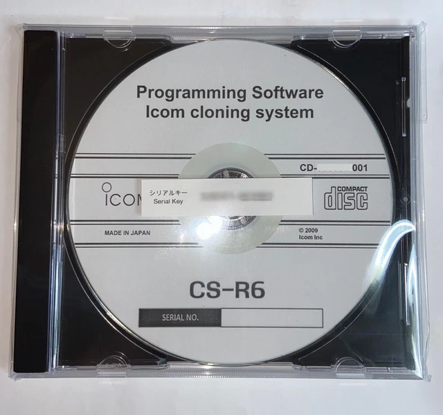 ICOM CS-R6 CLONING Software For Icom Ic-R6 Receiver £21.50 - PicClick UK