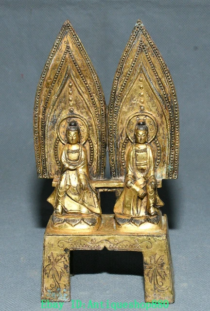 BRONZE DU MARCHAND antique statue de Bouddha Guanyin Guanyin EUR 906,00 - PicClick FR