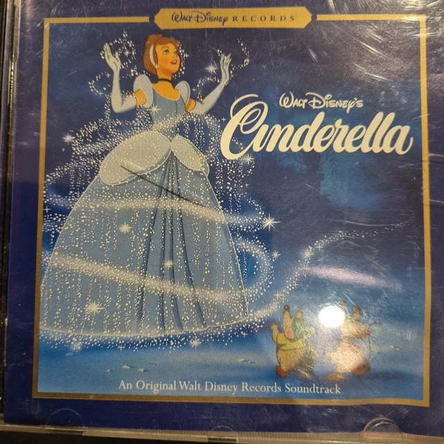 Walt Disney Records Cinderella Cd Animation 1950 Cartoon Film