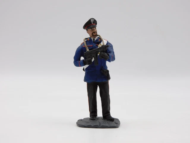 EXCALIBUR SOLDIERS 1:32 Carabiniere Submachine Gun M12 Metal EX5419B ...