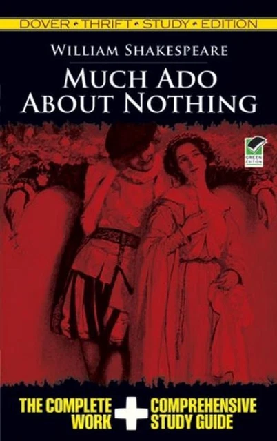 MUCH ADO ABOUT Nothing by William Shakespeare (English) Paperback Book ...