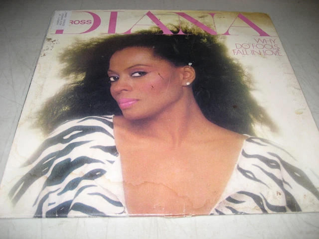 DIANA ROSS WHY DO FOOLS FALL IN LOVE LP VG + RCA Victor AFL1-4153 1981 EUR 7,57 - PicClick FR
