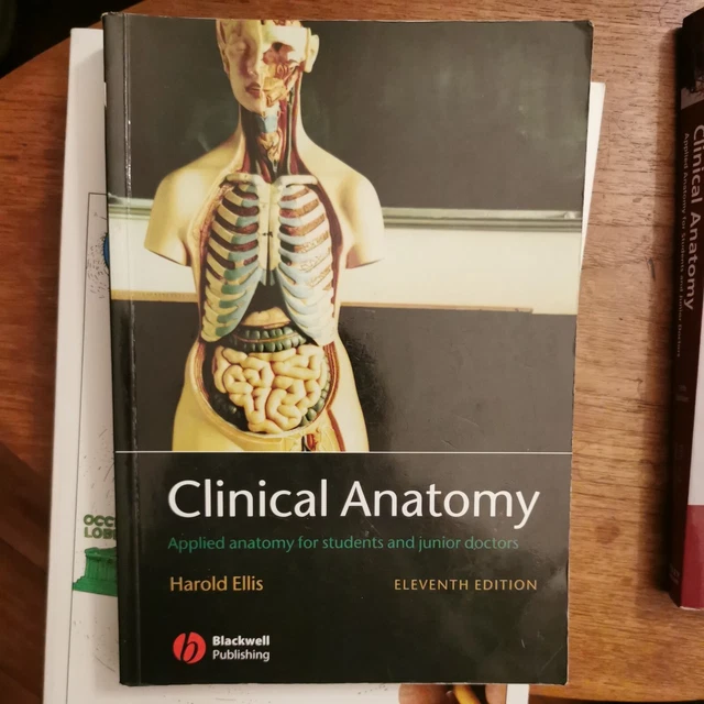 CLINICAL ANATOMY: APPLIED Anatomy for Clinical Students by Harold Ellis ...