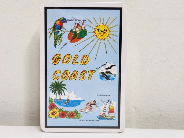 VINTAGE GOLD COAST Australia Playing Cards New And Sealed EUR 14,53 ...