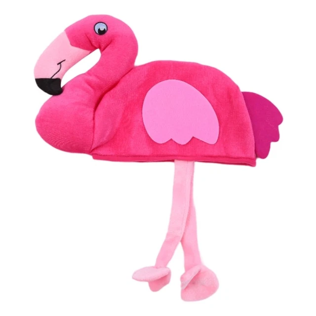 HALLOWEEN FUNNY HAT Flamingo Shape Hat Fun Crazy Hat Thanksgiving ...