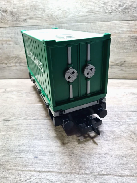 PLAYMOBIL® 4085 CONLINES Container Wagon Railway LGB Track G Train for ...