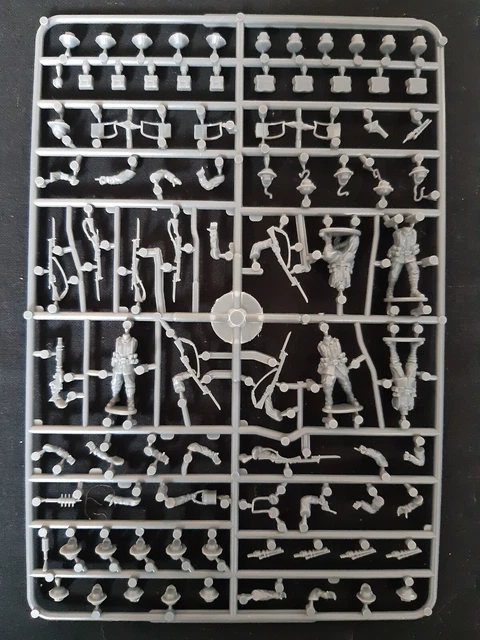 WARGAMES ATLANTIC FIRST World War British Infantry single sprue (5/5) £ ...