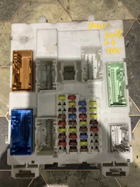 FORD FOCUS MK3 Fuse Box Body Control Module Bcm Bv6N14A073Eu 2011-2018 ...