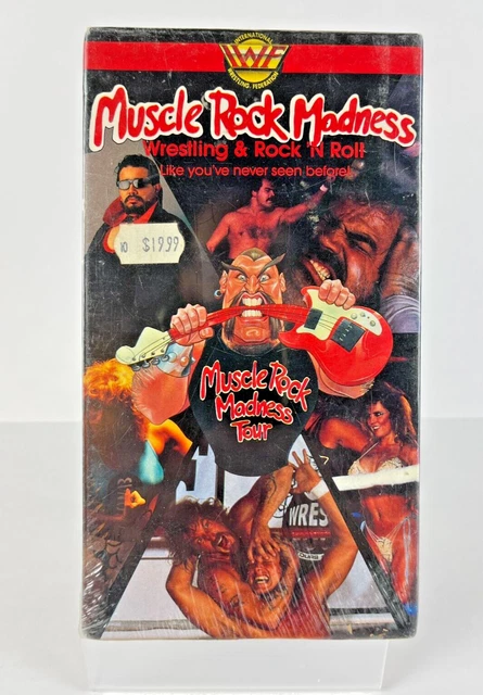 IWF MUSCLE ROCK Madness wrestling VHS - new &sealed $12.00 - PicClick CA