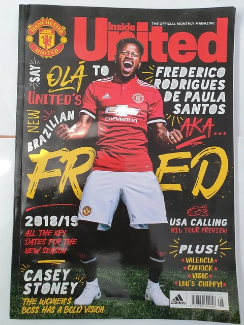 INSIDE UNITED- MANCHESTER United Official Monthly Magazine Issue 314 ...
