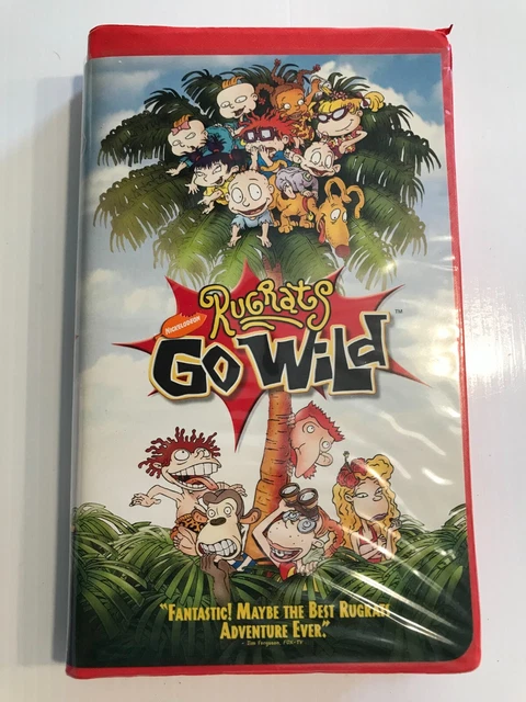 RUGRATS GO WILD ~ Vhs, 2003 ~ Red Clamshell ~ Orange Tape £26.89 ...