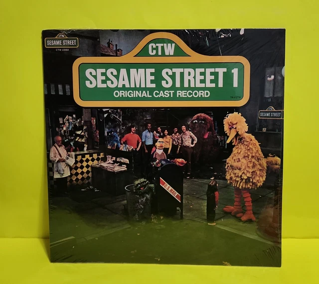 SESAME STREET - Sesame Street 1 ( Original Cast Record ) - 1974 - CTW ...