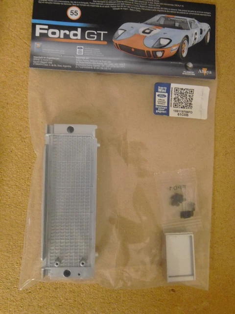 1/8 SCALE DEAGOSTINI Build Your Own The Ford Gt40 Car Part 55 £14.00 - PicClick UK