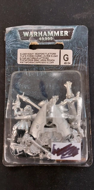 ELDAR - HEAVY Weapon Platform - 40K Gw Miniatures [Sealed] $45.00 ...