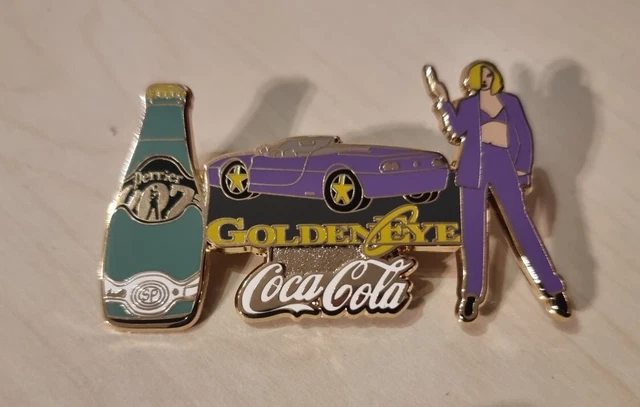 PINS PERRIER FERRARI Violette James Bond 007 Goldeneye Coca Coca Pin Up EUR 10,00 - PicClick FR