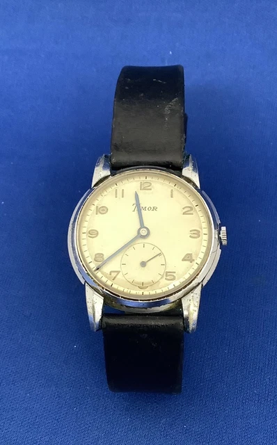 TIMOR WATCH 1940S 15 Jewel Swiss Made Wristwatch Rare £50.00 - PicClick UK